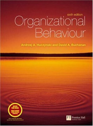 Organizational Behaviour – New books 17.05.10 - 31.05.10 [Pearson ...