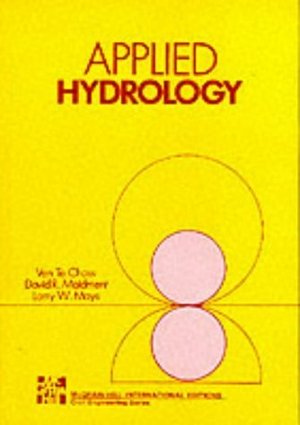 Applied Hydrology – McGraw-Hill international editions [McGraw-Hill ...