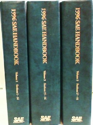 1996 SAE Handbook (3 Volume Set) [Society of Automotive Engineers (SAE)]